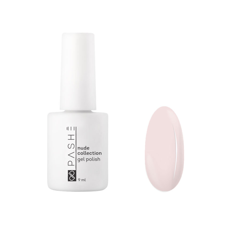 PASHE Гель лак для ногтей Nude Collection №06 камуфлирующий кремовый ...