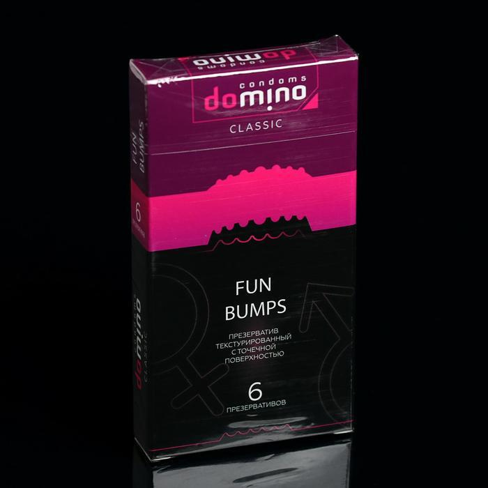 Презервативы Domino Classic Fun Bumps 6 шт купить с доставкой по