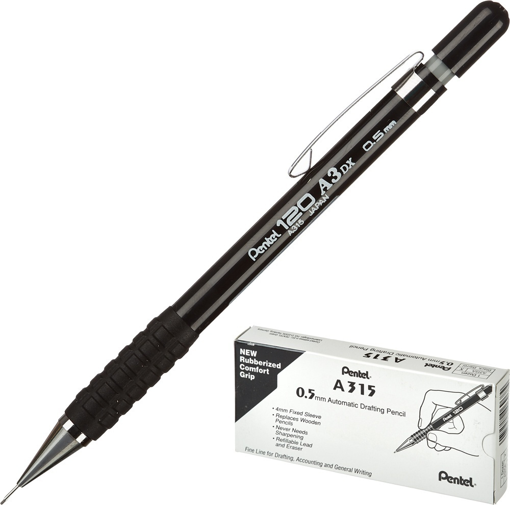 Карандаш Pentel, твердость: HB (Твердо-мягкий) - купить с доставкой по выгодным ценам в интернет ...