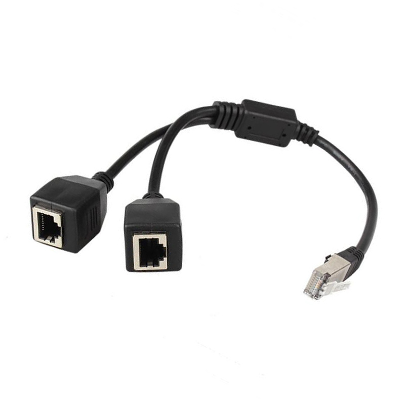 Кабель разветвитель Ethernet Rj45 кабель Ethernet с 1 штекером на 2