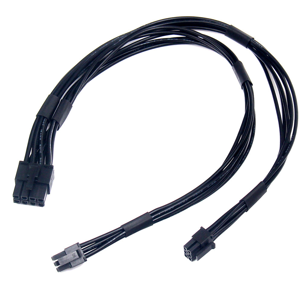 Двойной мини-PCI-E с 6-контактным на 8-контактный кабель питания PCI-E ...