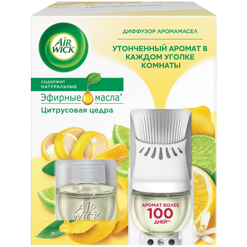 Ароматический диффузор Air Wick электрический со сменным флаконом ...