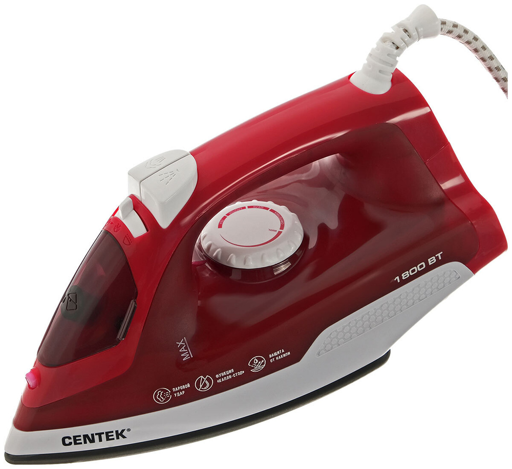 Утюг Centek CT-2347 PURPLE купить на OZON по низкой цене (327126779)