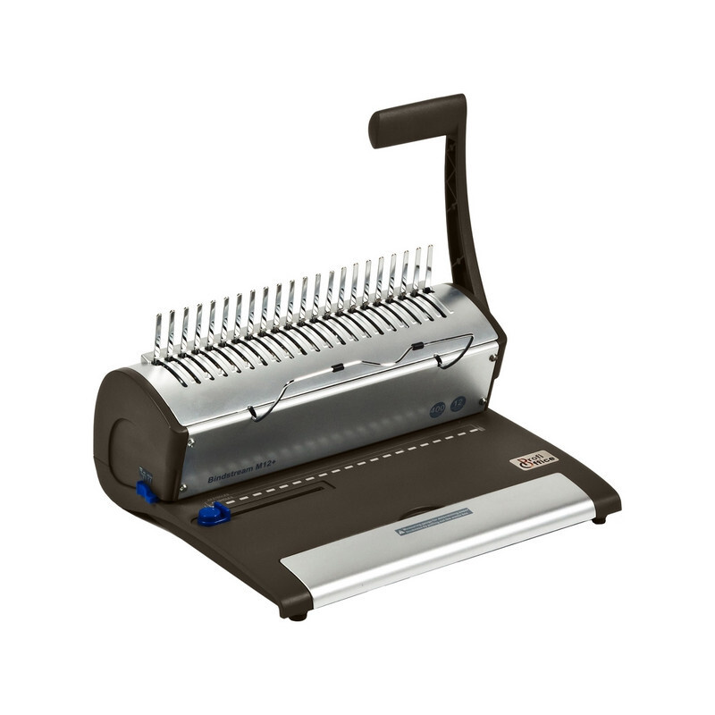 Брошюровщик ProfiOffice Bindstream M12 Plus, А4, 12л./400л., пл.пруж. - купить с доставкой по ...