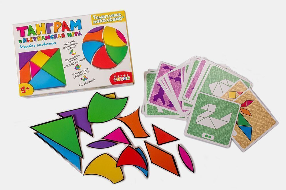 Головоломка. Талантливое поколение. Танграм и вьетнамская игра - купить ...