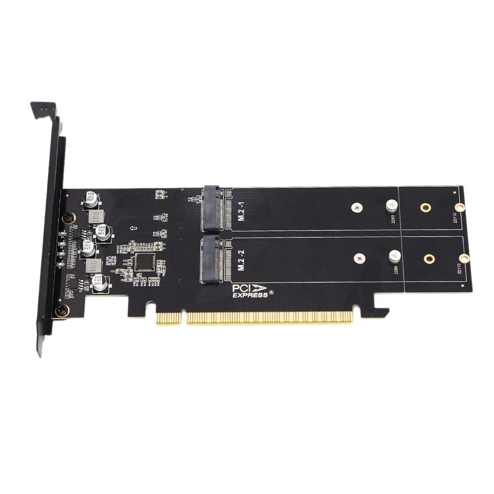 PCIE4.0 X16 к M.2 M Key NVME 4 SSD Raid Карта адаптера 8000 МБс ...