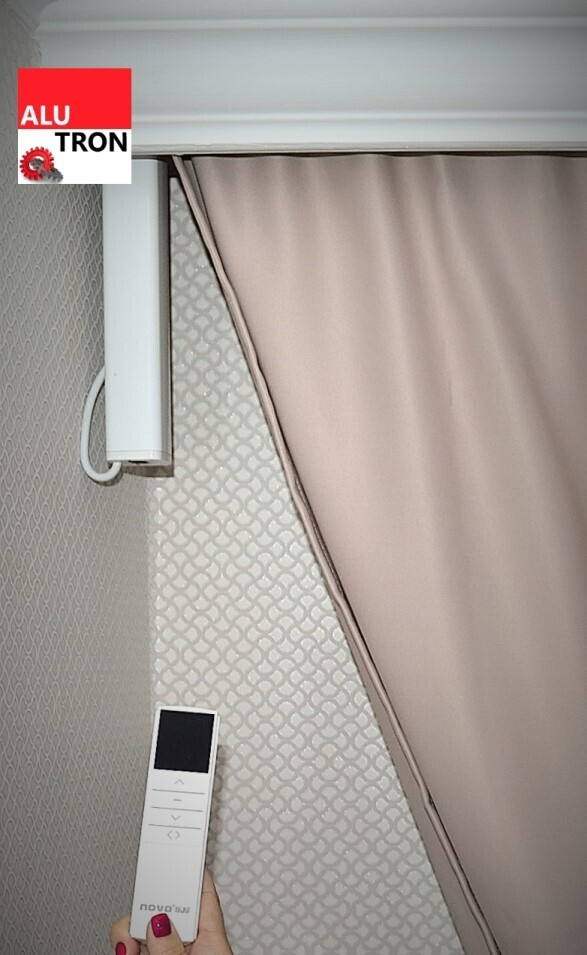 Электрокарниз раздвижной Novo N21 регулируемой длины от 170 до 300 см ZIGBEE купить на OZON по ...