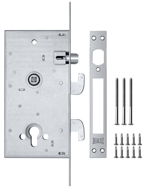 Корпус KALE KILIT врезного цилиндрового замка с защёлкой 262R w/b Кале ...