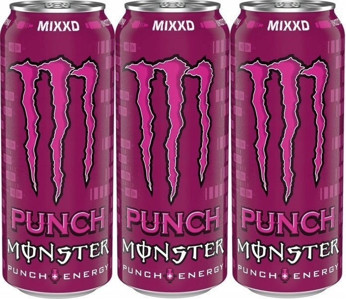 Энергетический напиток Monster Mixxd Punch / Монстер Микс Пунш 3 шт ...