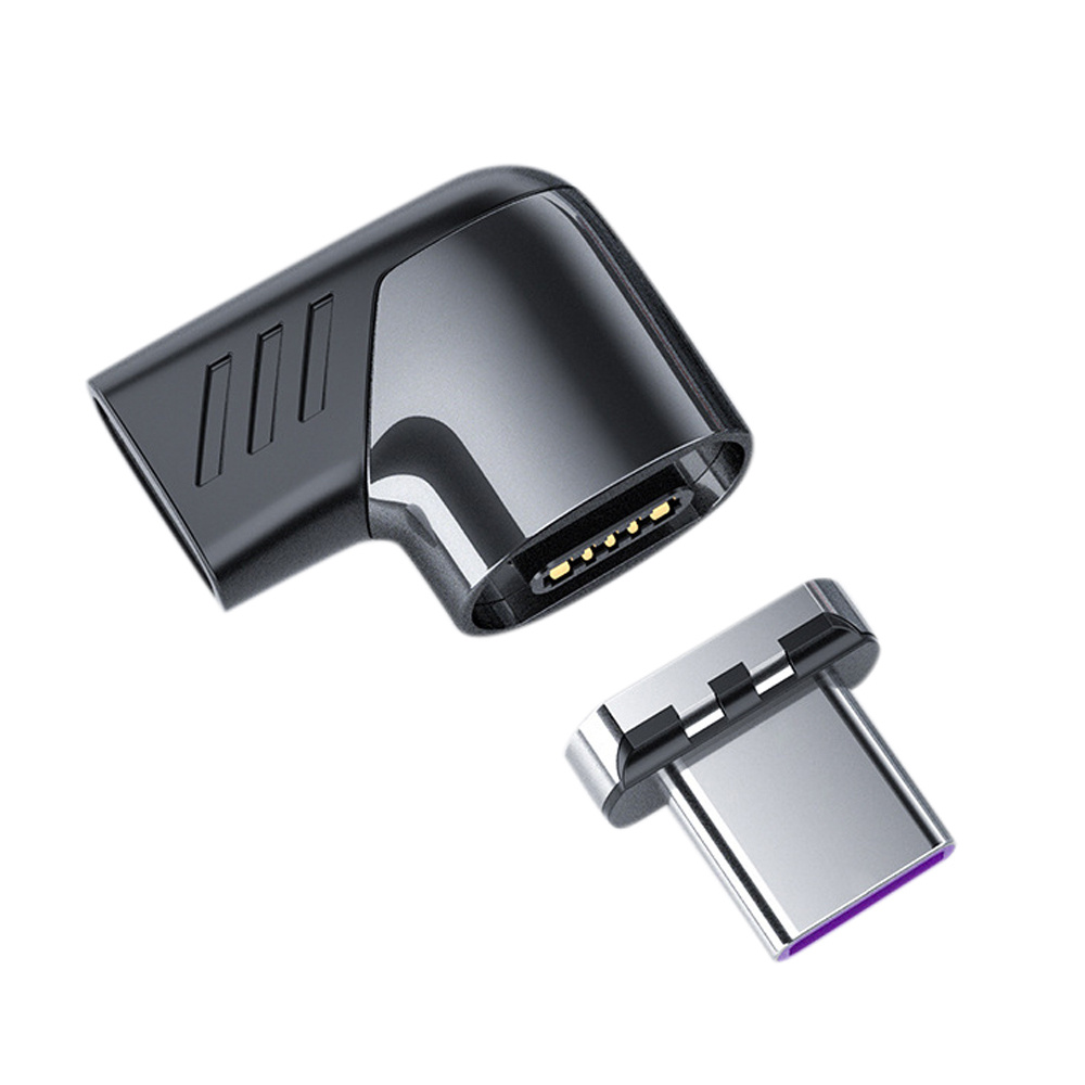 Магнитный адаптер типа C Pd 100 Вт для разъема передачи данных Pro Usb