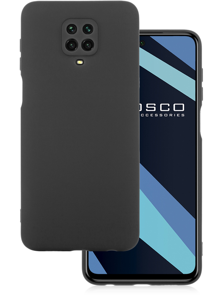 Матовый силиконовый чехол ROSCO для Xiaomi Redmi Note 9 Pro и Note 9S ...
