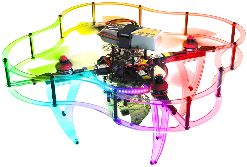 Конструктор программируемого квадрокоптера COEX Клевер 4 Code купить на OZON по низкой цене ...