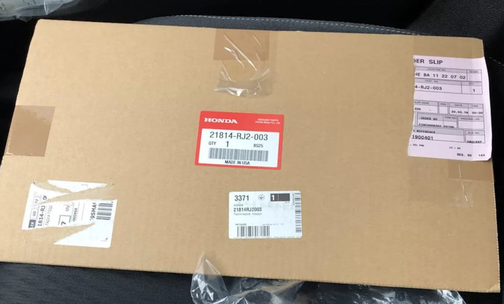 Прокладка поддона honda 21814rj2003 купить на OZON по низкой цене ...