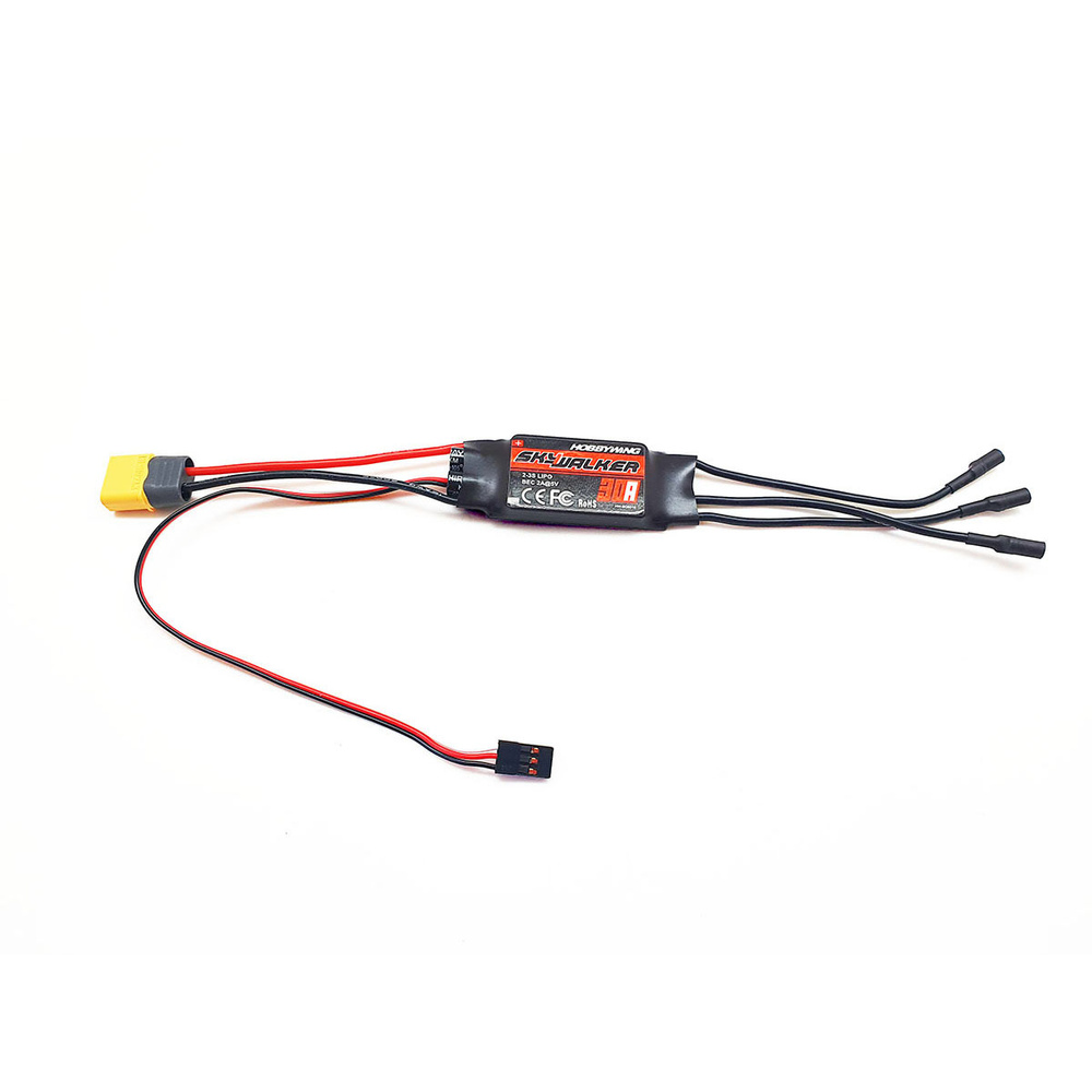Регулятор оборотов Hobbywing SkyWalker ESC 30A (BEC, XT60) для Cessna ...
