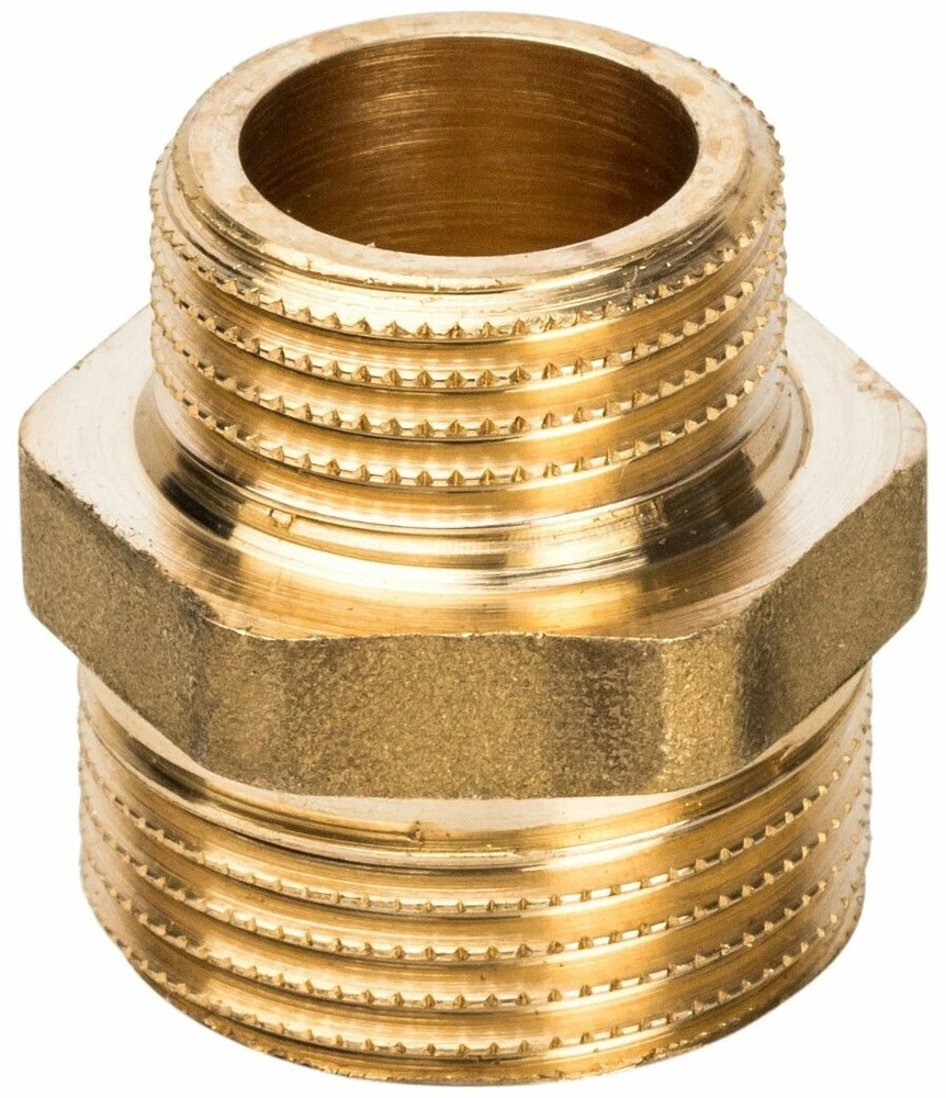 Ниппель переходной латунный 1"1/2 х 2" TIM, NIP4050 - купить по ...