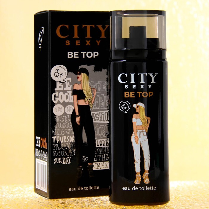женская City Sexy Be Top, 60 мл Туалетная вода 60 мл (876560375)