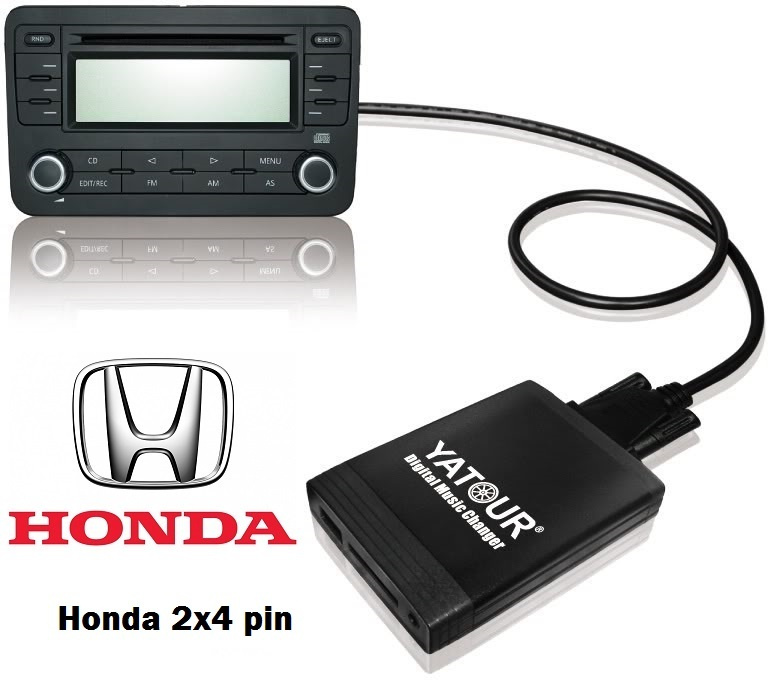 Адаптер CD - чейнджера Yatour для штатной автомагнитолы Honda (Ятур, Ютур) YT-M06 HON2 usb aux ...