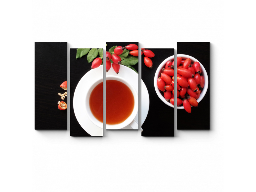 Модульная картина Барбарисовый чай - купить по выгодной цене в интернет ...