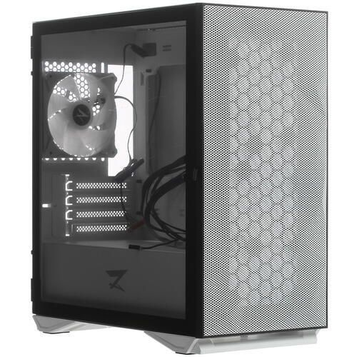 Zet Компьютерный корпус Rare Minicase MS3 Mesh WG ARGB, белый (Rare ...