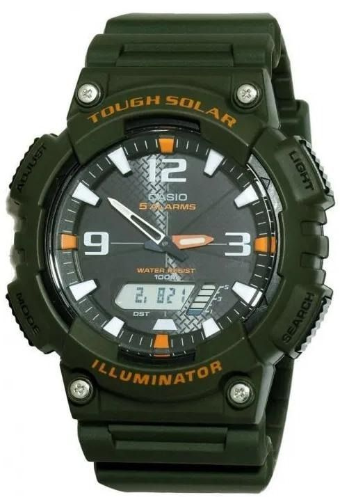 Японские мужские наручные часы Casio Collection AQ-S810W-3A - купить с ...