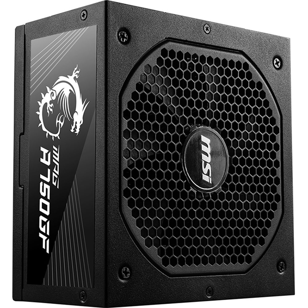 MSI Блок питания компьютера MSI MPG A750GF Gold Полный модуль 750W, 750 ...