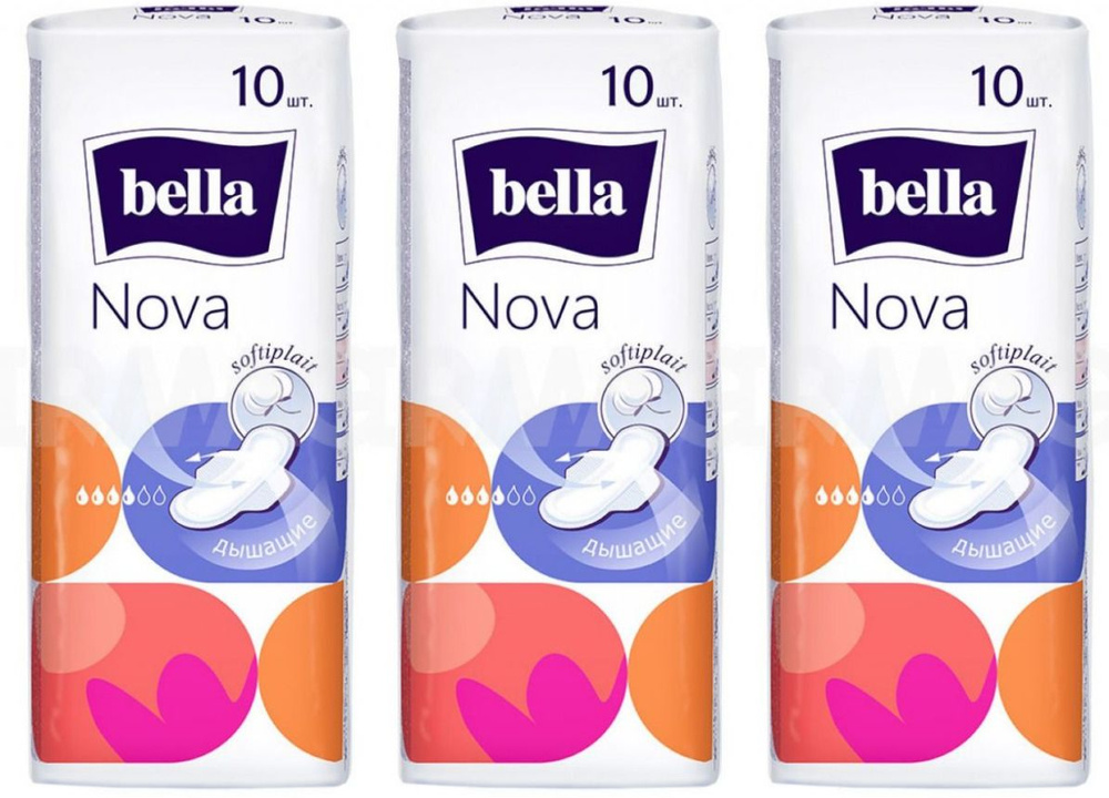 BELLA Прокладки Classic Nova Soft air, 10 шт, 3 уп. - купить с ...