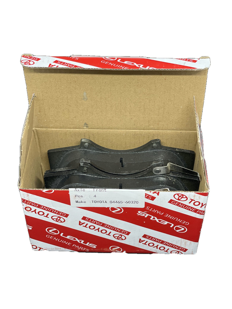 Колодки тормозные Toyota 0446560320 Передние - купить по низким ценам в ...