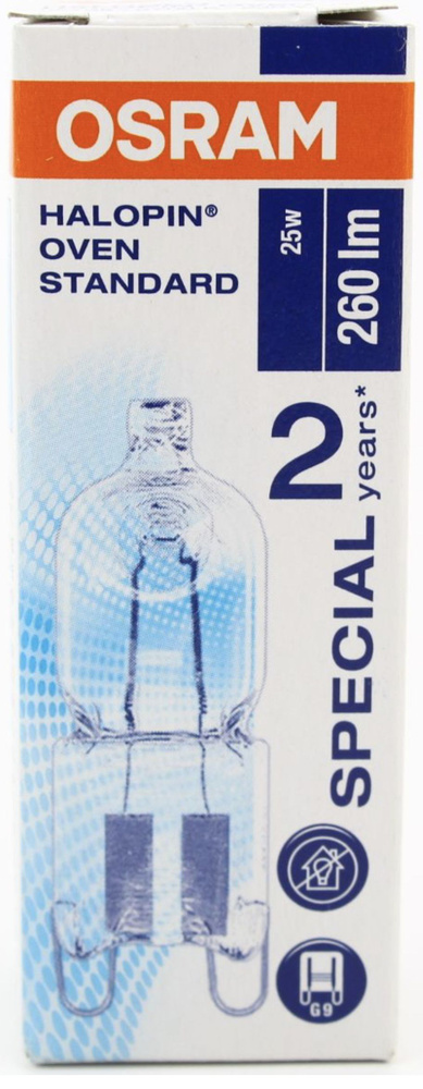 Галогенная Лампа специальная OSRAM G9 Капсула 260 Лм 2700 К - купить в ...