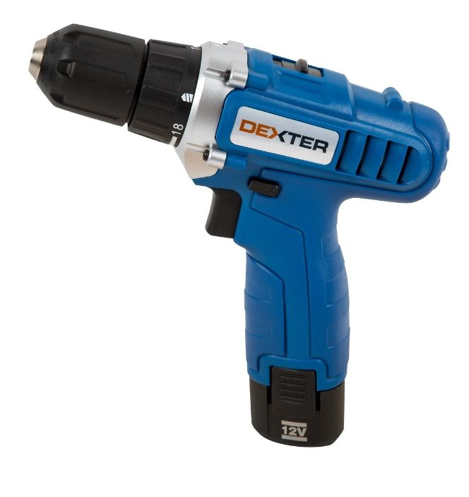 Дрель аккумуляторная Dexter ML-CD62-120S, 12 В Li-ion 1.5 Ач - купить в ...