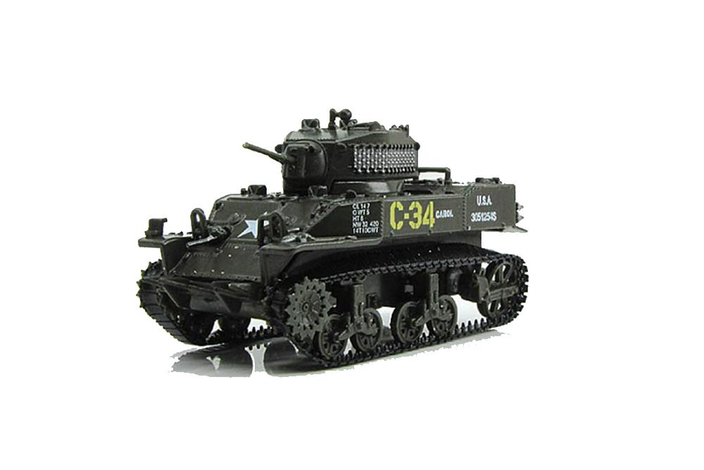 Модель коллекционная tank м5а1 stuart 1944 / м5а1 стюарт (танки мира ...