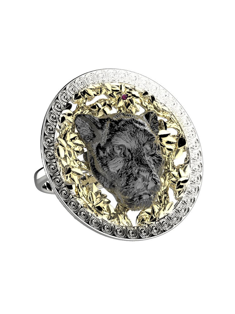Spika Gold Кольцо Серебро позолоченное 960 пробы - купить с доставкой ...