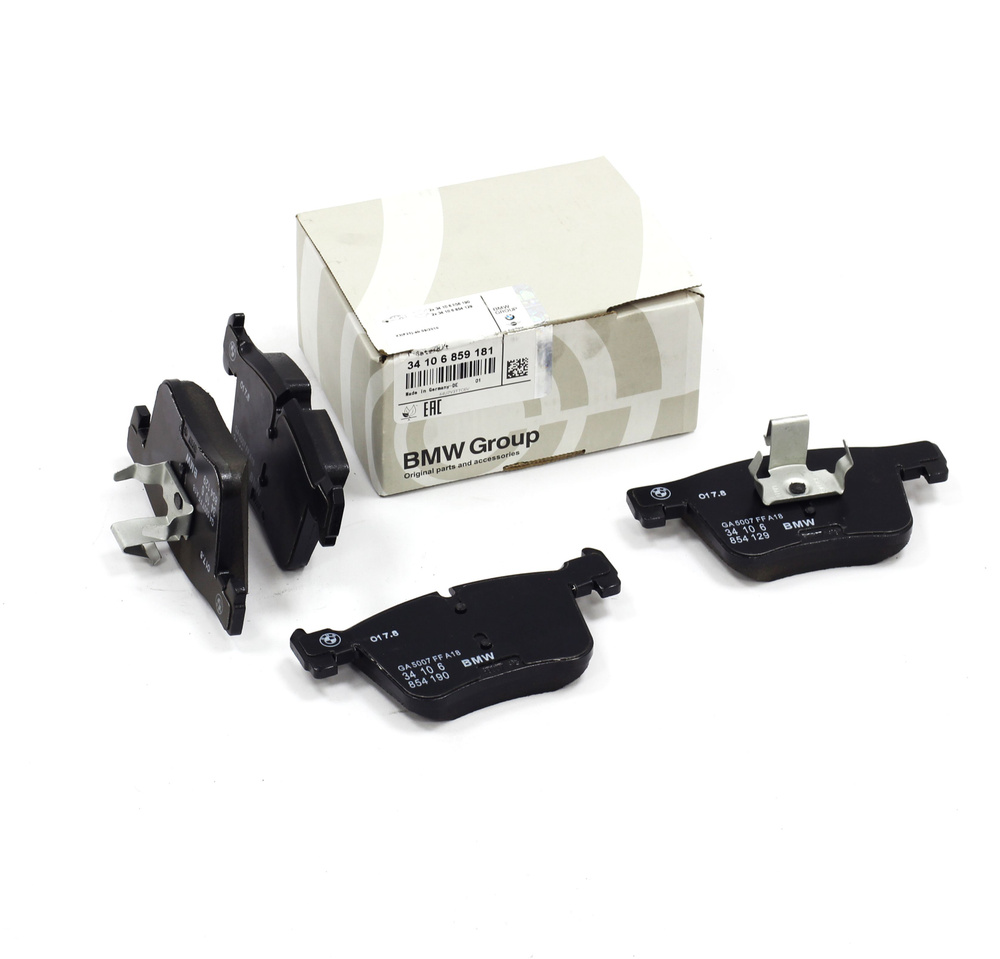 BMW Колодки тормозные дисковые Передние, арт. 34106859181 купить на ...