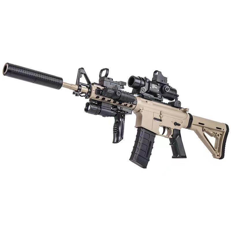 Автомат орбиз M4A1, стреляет мягкими шариками, гидрогеилевый автомат ...