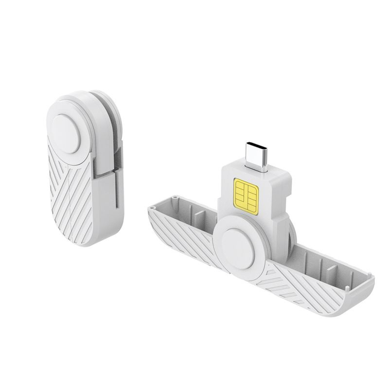 Складная смарт карта общего доступа Usb Type C Sim карта считыватель