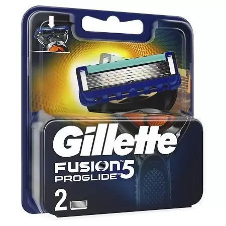 Gillette Fusion сменные кассеты для бритья, 2 шт/ - купить с доставкой ...