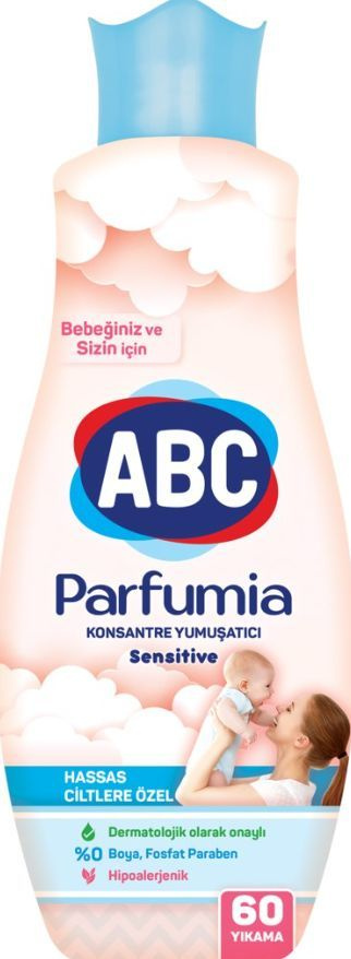 Кондиционер для белья ABC Sensitive концентрат, Турция, 1440 мл - купить с доставкой по выгодным ...
