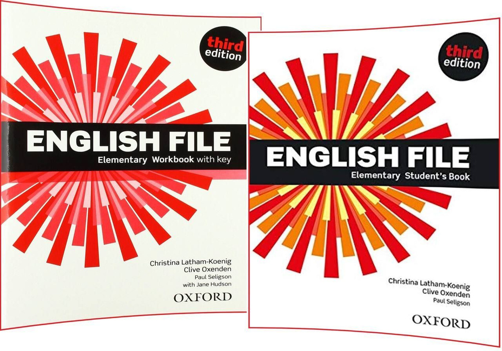 English File: Elementary Student's Book and WorkBook 3rd edition (3 ...