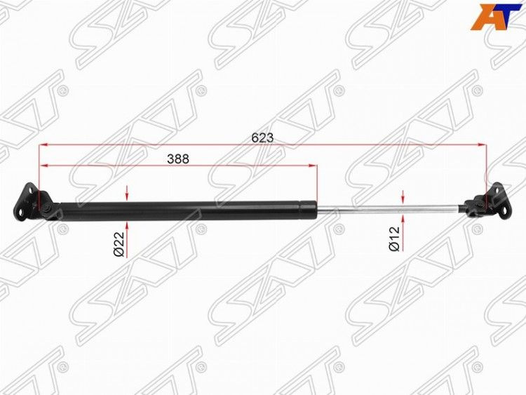 Амортизатор крышки багажника для TOYOTA HILUX 4-RUNNER/SURF N18 95-02 ...