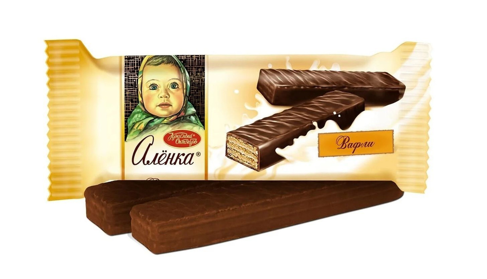 Вафли Аленка 40 г (25 штук в упаковке) - купить с доставкой по выгодным ...