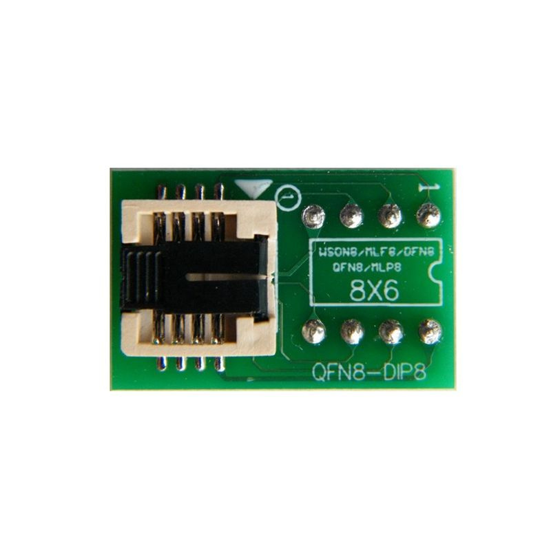 Гнездо От DFN8 IC Chips Socket QFN8/WSON8/MLF8/MLP8/DFN8 До DIP8 Для CH341A TL866Ii Plus RT809H ...