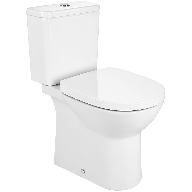 Унитаз компакт Roca Debba Round Rimless 34299P00Y без бачка купить на ...