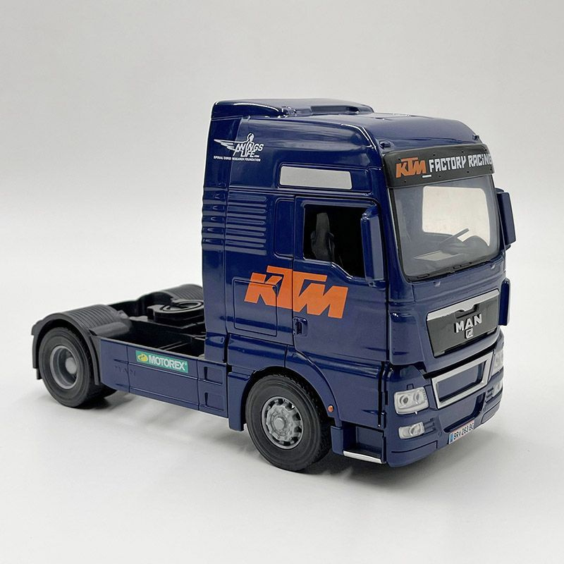 1: 32 Литые под давлением модели игрушек TGX KTM трактор миниатюрный ...