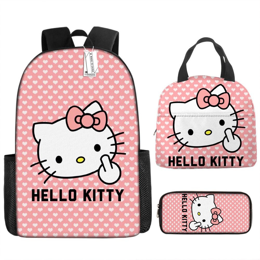 Студенческая школьная сумка Hello Kitty - купить с доставкой по ...