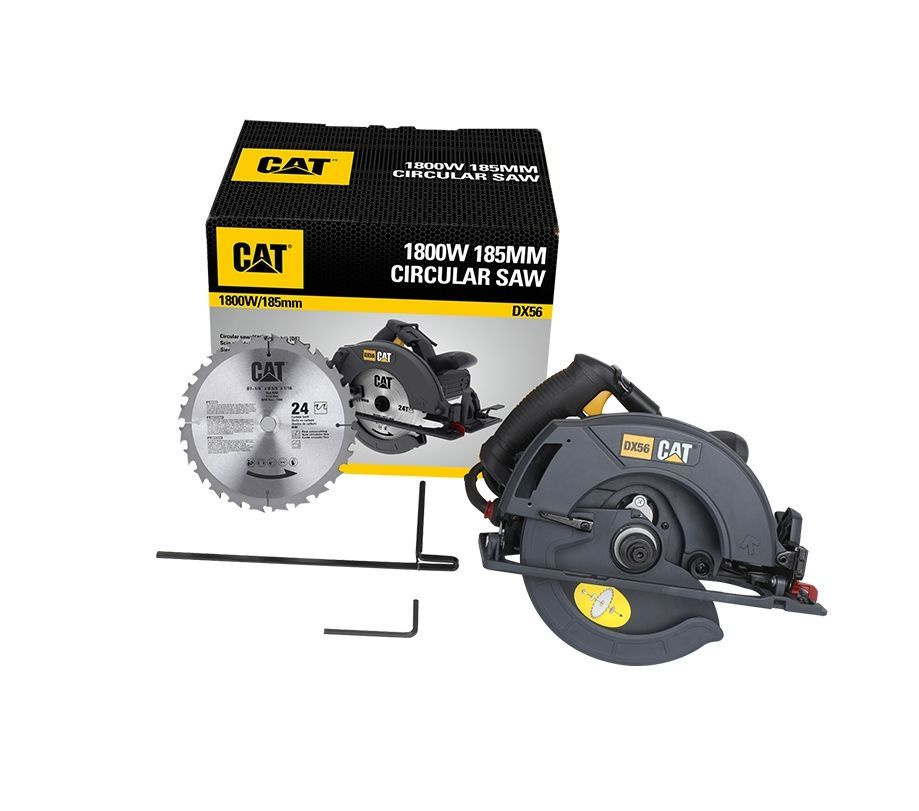 Циркулярная пила CAT DX56 1800 Вт с диском 185 мм - купить в интернет ...