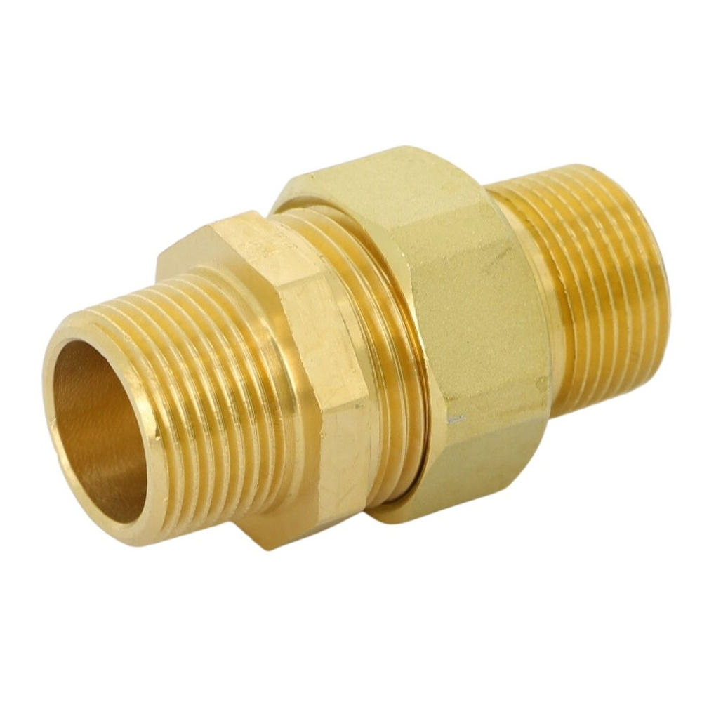 Американка резьбовая (НР) 3/8" с коническим уплотнением бронза VIEGA ...