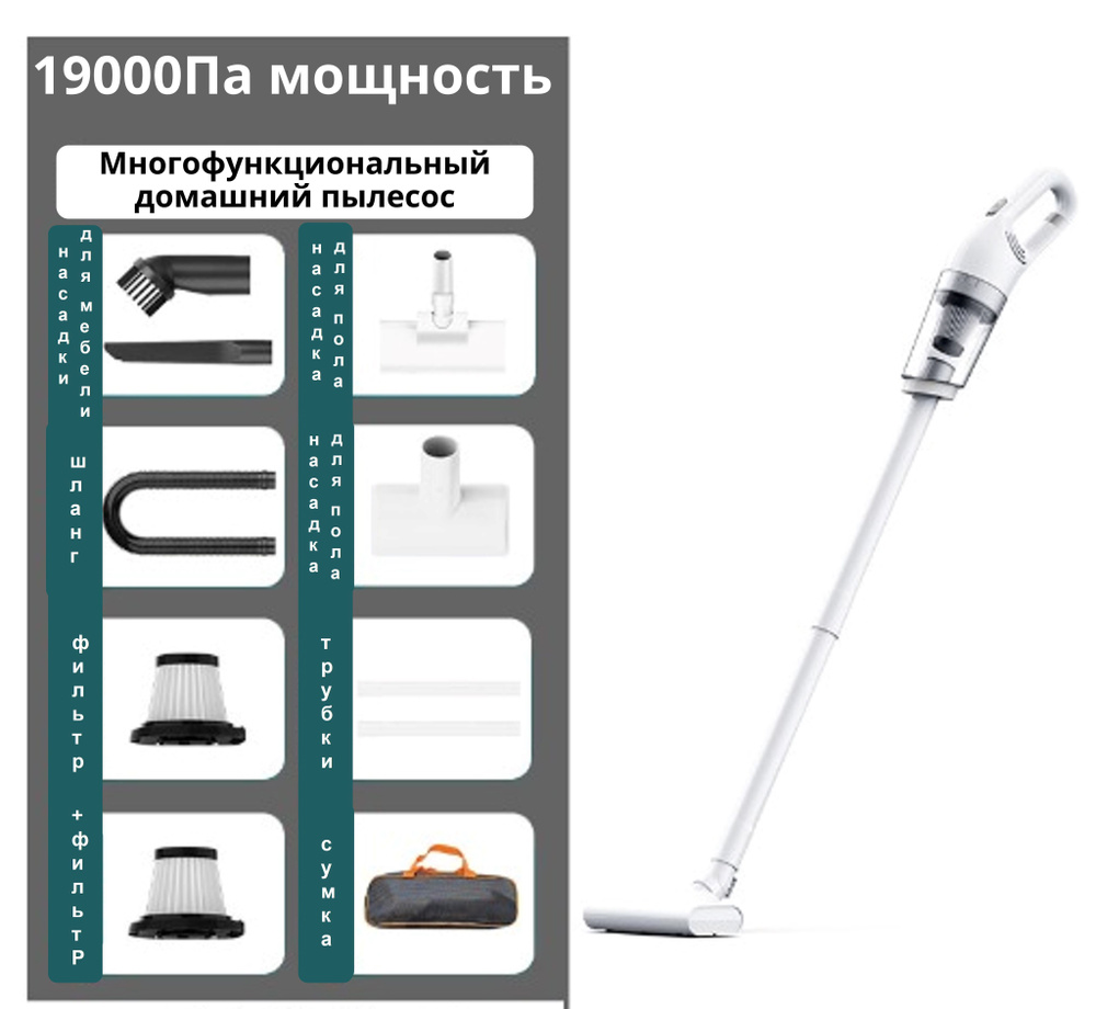 Беспроводной пылесос для дома и мебели - купить с доставкой по выгодным ...