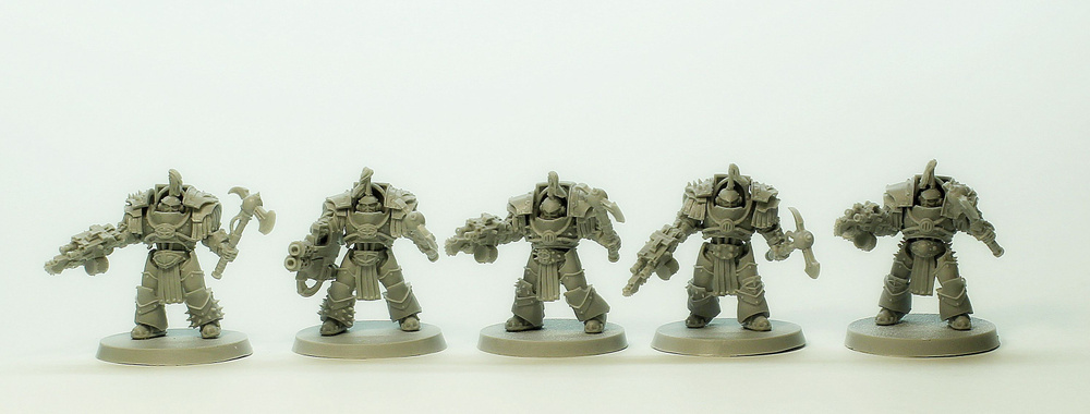 Warhammer 40000 Justaerin Terminators (Набор 5 миниатюр) / Sons of ...