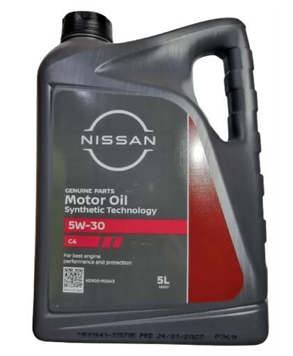 Масло моторное Nissan 5W-30 Синтетическое - купить в интернет-магазине ...