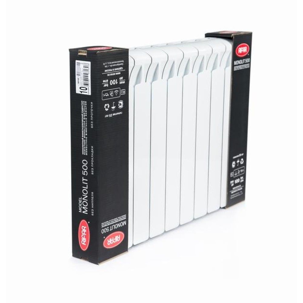 Секционный радиатор Rifar MONOLIT, Биметалл, 6 секц. купить по ...