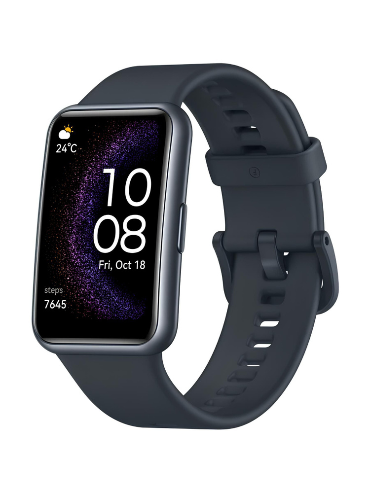 Умные часы HUAWEI FIT SE, (STA-B39), Сияющий черный, (55020ATD) купить на OZON по низкой цене ...